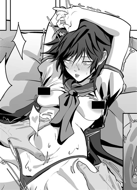 Rule 34 Ahe Gao Arms Up Blush Breasts Breasts Out Censor Bar Censored