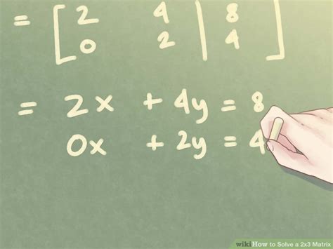How To Solve A 2x3 Matrix 11 Steps With Pictures Wikihow