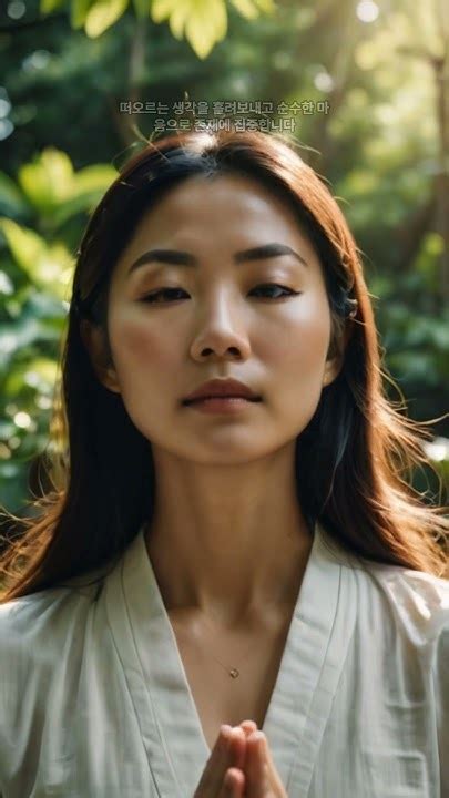 5분명상 명상 평온 스트레스해소 집중력향상 Youtube