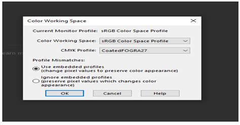 KB Corel PaintShop Pro 2021 Changing Color Working Space And CMYK Profile