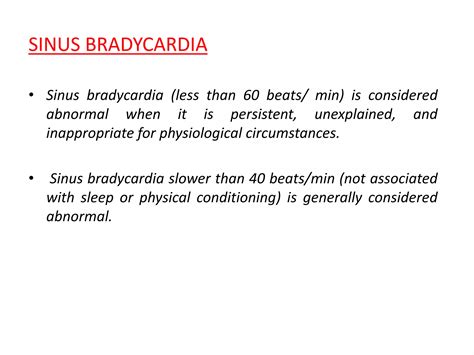 Sinus Node Dysfunction Pptx