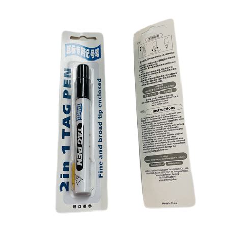 Livestock Cattle Sheep Identification Mark Pens Plastic Animal Ear Tag