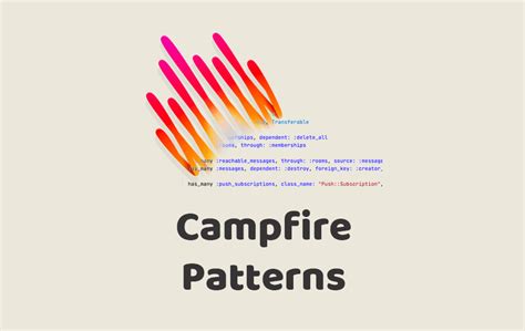 Campfire Patterns Drifting Ruby