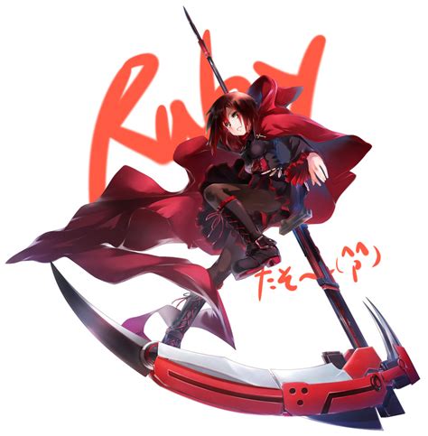 Ruby Rose Rwby Drawn By Kimi Houka Danbooru