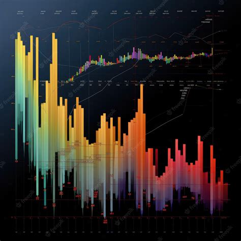 Premium Ai Image A Candlestick Stock Chart With Hourly Intervals