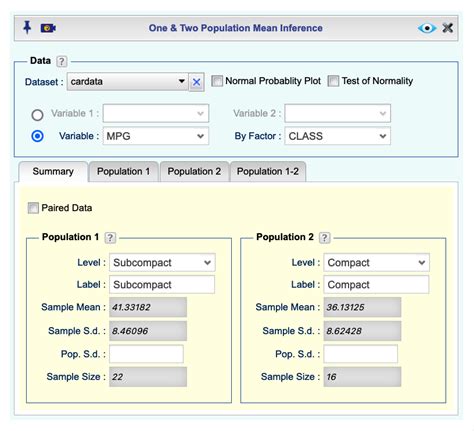 12 Mean Inference Rguroo Users Guide