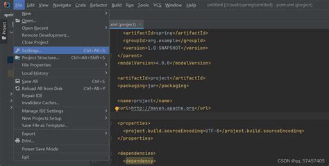 第一个spring小项目创建新建的spring项目时水杯标记 Csdn博客