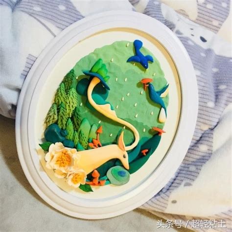 創意超輕粘土插畫製作教程 每日頭條