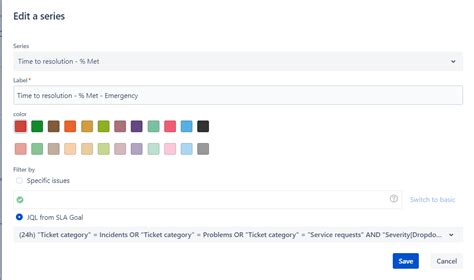 Solved Reporting On Sla Per Severity Level