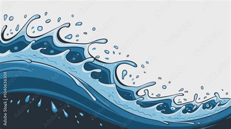 Vector De Stock Water Splash Vfx Animation Sprite Sheet Stages Of Aqua Splashing Motion Design