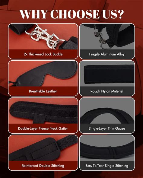 Bdsm Bondage Restraint And Thigh Cuffs Order Now
