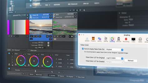 How To Use Livegrades False Color Mode Pomfort
