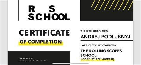 Andrej Podlubnyj On Linkedin Nodejs Rsschool