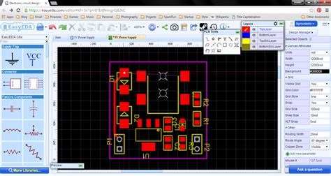 Getting Started With EasyEDA Part PCB Layout Shawn Hymel
