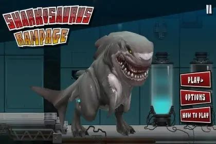 Sharkosaurus Rampage Juego Gratis Online De Jurassic Park