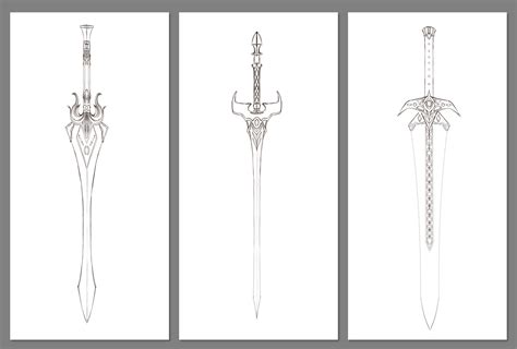Меч рисунок аниме 67 фото скачать