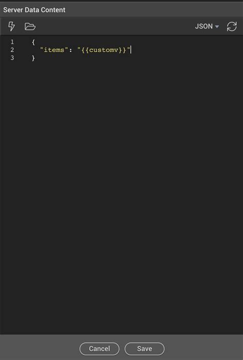 is this a bug api action json data i cant format correctly the values