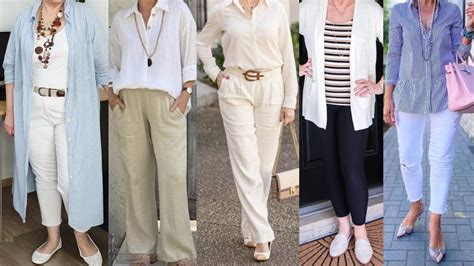Ropa De Moda 2023 Para SeÑoras De 50 60 70 80 AÑos Atuendos Para