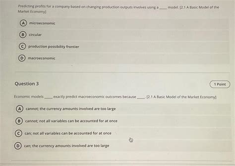 Solved Model 21 A Basic Model Of The Predicting Profits