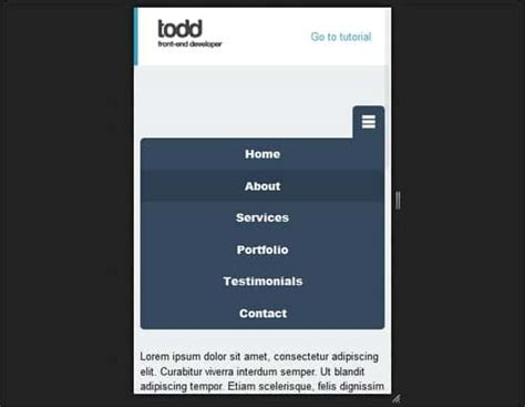 Responsive Menu Tutorials And Scripts Tripwire Magazine