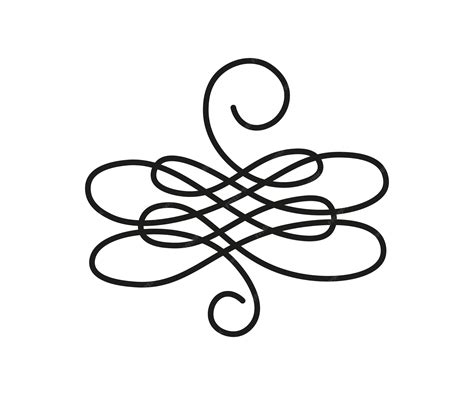 Premium Vector Vector Illustration Of Linear Squiggle