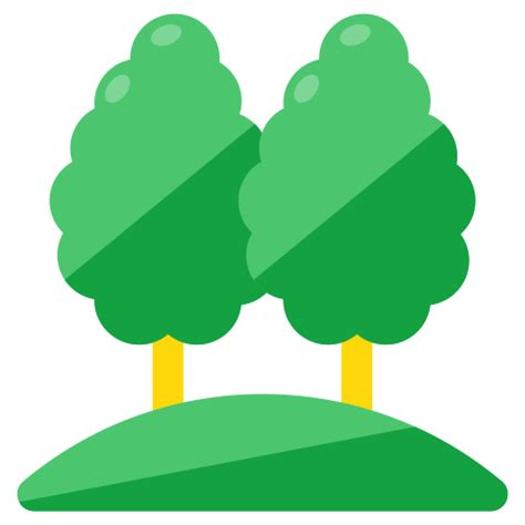 Trees Generic Color Fill Icon