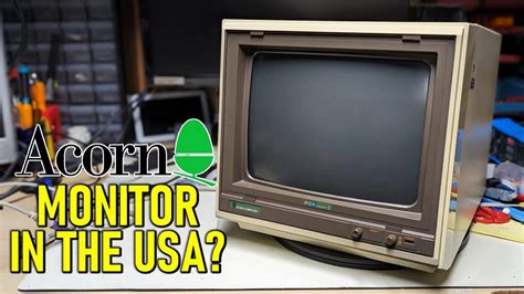 I Was Shocked To Find An Acorn Computer Monitor In The Us Youtube