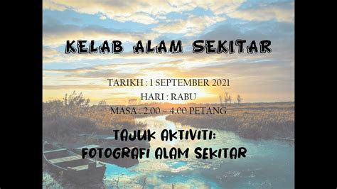 Kelab Alam Sekitar Sk Stunggang Melayu Youtube