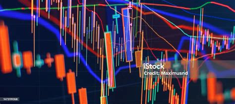 비즈니스 및 재무 개념 및 보고서에 대 한 주식 시장에 다이어그램과 경제 그래프 추상 파란색 배경입니다 금융에 대한 스톡 사진 및 기타 이미지 Istock