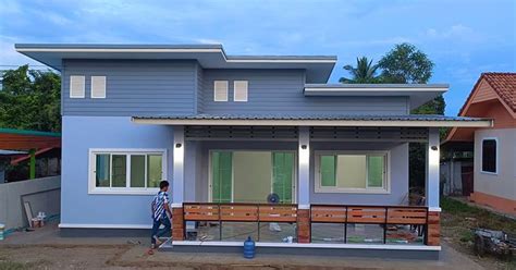 แบบบ้านสวย ขนาด 3 ห้องนอน 2 ห้องน้ำ พื้นที่ใช้สอย 104 ตร ม