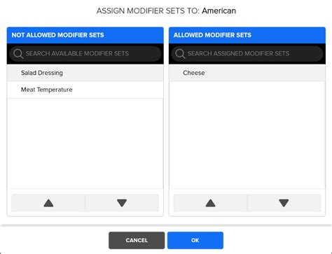 Create Or Edit A Modifier On SkyTab POS Shift Knowledge