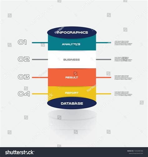 Infographics Timeline Design Database Illustration Can Stock Vector Royalty Free 1543289186