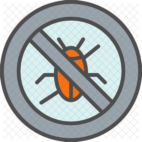 Debug Icon Download In Colored Outline Style