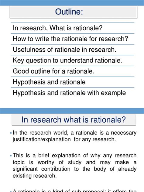 Rationale Of Research Pdf Hypothesis Epistemology