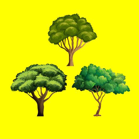 Creative Banner Tree Vector Art At Vecteezy