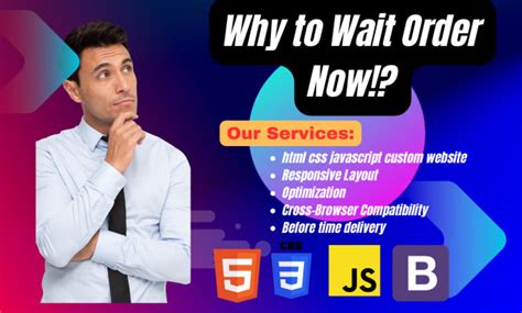 Develop Html Css Javascript Custom Website By Developingplus Fiverr