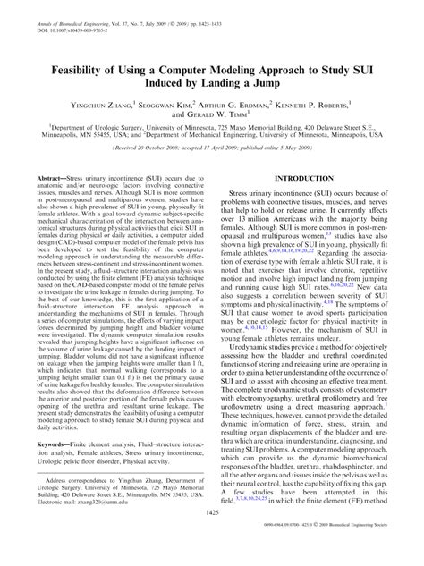 Pdf Feasibility Of Using A Computer Modeling Approach To Study Sui