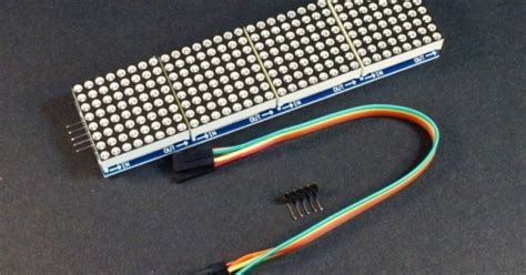LED MATRIX DISPLAY MODULE KIT 8X8X4 MAX7219