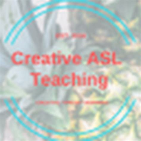 Creative Asl Teaching Youtube