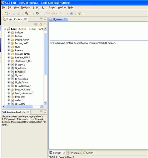 Ccs 53 Import Existing Ccs Ecplipse Project Code Composer Studio