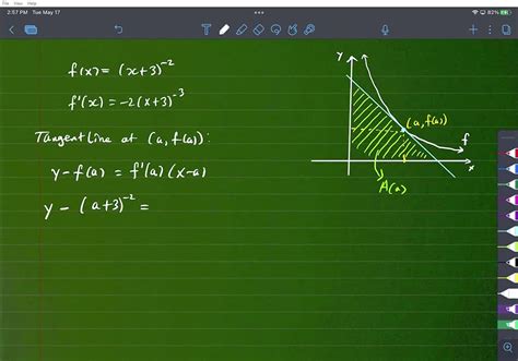 solved point find the maximum area of a triangle formed in the first