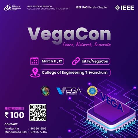 Ieee Robotics And Automation Society Kerala Chapter On Linkedin Ieeeraskc Vegacon