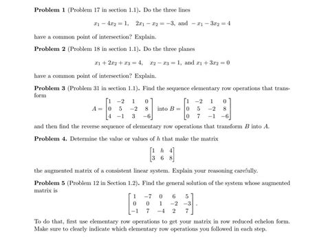 Solved Problem 1 Problem 17 In Section 11 Do The Three