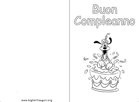 Biglietti Compleanno Da Colorare Bellissimi Biglietti Compleanno Da