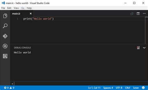 Lever Getting Started With Visual Studio Code