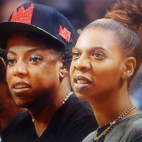 Blue Ivy And Jay Z Same Face