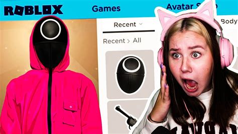 MAKING THE GUARD FROM SQUID GAME A ROBLOX ACCOUNT YouTube