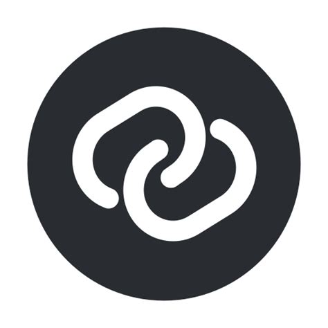 Link Circle User Interface Gesture Icons