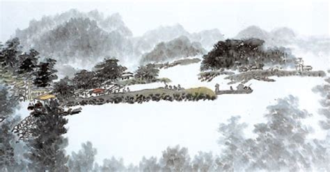 그림이 있는 아침 아스라한 풍경