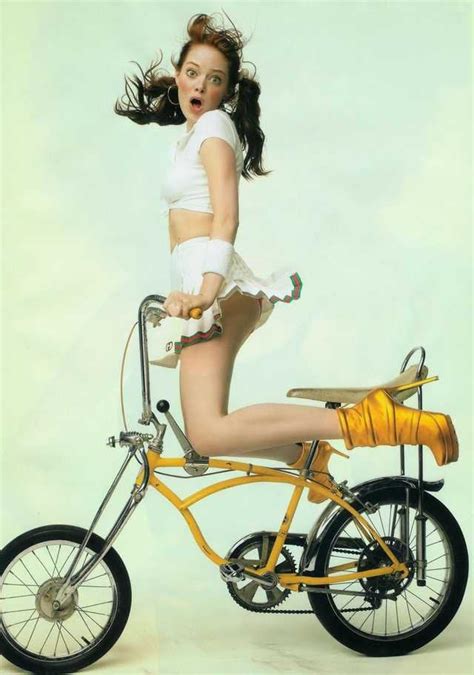 Emma Stone Bicycle Sexywomanoftheday